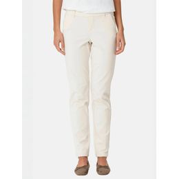 TEESHOPPEN Chino Pants 'Haylie' female size 42 Light beige