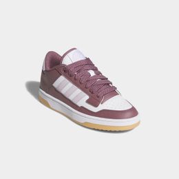 Damen Sneaker "RAPID COURT LOW", adidas Sportswear, Gr. 39, lila, Leder, Synthetik, Schuhe
