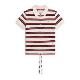 Tommy Hilfiger Poloshirt Damen Gr&ouml;&szlig;e S marine / rot / offwhite