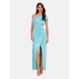 Lipsy Kleid Damen Gr&ouml;&szlig;e 40 himmelblau Sommerkleid