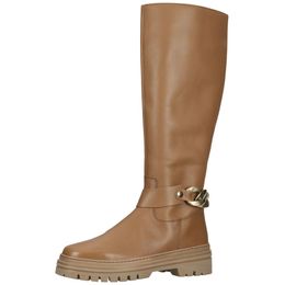 Gabor Damen Stiefel "Gabor Stiefel Leder", Gr. 40,5hellbraun, Leder, Schuhe