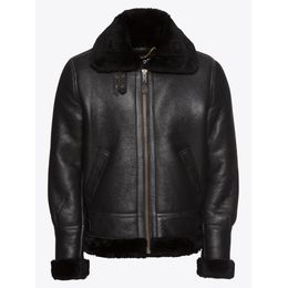 Schott NYC Lederjacke 'LC1259' Herren Gr&ouml;&szlig;e S schwarz