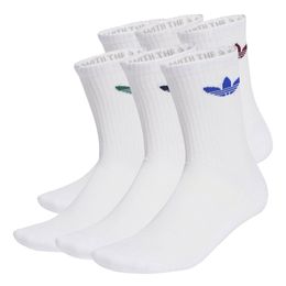 adidas originals Socks 'Trefoil Cushion' female size 34/36 Royal blue / Dark green / Burgundy / White