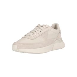 Clarks Herren Sneaker "Craft Pace", Gr. 45, beige, Leder, Schuhe, mit federnder Sohle f&uuml;r Gehkomfort wie auf Wolken