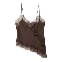 Mango Top 'Tity' female size S Chocolate