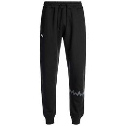 Puma Sporthose 'Hoops Team' Herren Gr&ouml;&szlig;e XXL grau / schwarz