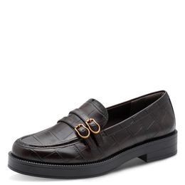Tamaris Slipper Damen Gr&ouml;&szlig;e 36 dunkelbraun Sommerschuhe