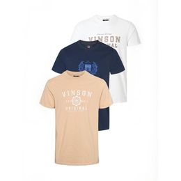 Vinson T-shirt ' VMRazuel ' Herren Gr&ouml;&szlig;e L saphir