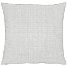 Dekokissen Apelt, B:49cm L:49cm, grau, Obermaterial: 40% Polyester, 30% Baumwolle, 30% Polyacryl, Dekokissen_Sitzkissen_Kissenh&uuml;llen, "3948", ohne