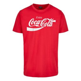 Merchcode T-Shirt 'Coca Cola' Herren Gr&ouml;&szlig;e XXXL rot / wei&szlig;