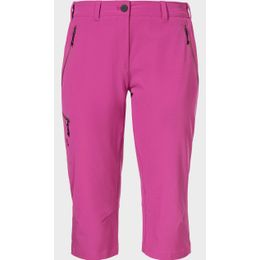 Sch&ouml;ffel SCH&Ouml;FFEL Damen 3/4-Hose "Pants Style Chavuma WMN", pink, Gr. 40, Oberstoff: 91% Polyester, 9% Elasthan, Hosen