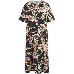 Green Cotton - Jersey-Kleid Dorthe, schwarz, Gr. 36 / S - Baumwolle