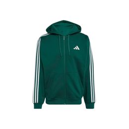 adidas Sportswear Athletic Zip-Up Hoodie male size M Green / White