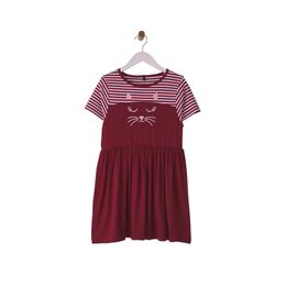 Trendyol Kleid M&auml;dchen Gr&ouml;&szlig;e 104/110 rosa / purpur / wei&szlig;