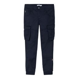 name it Pants 'Bamgo' girl size 134 Dark blue