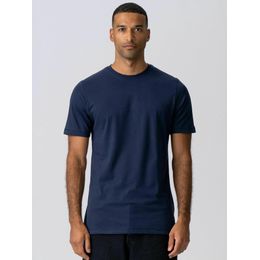 TEESHOPPEN Button Up Shirt ' Organic Basic ' male size L Navy