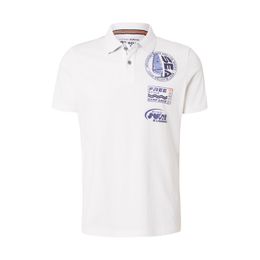 CAMP DAVID Poloshirt Herren Gr&ouml;&szlig;e M hellblau / wei&szlig;
