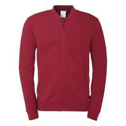 Uhlsport Herren Funktionsjacke "Jacke ID College", rot, Gr. XXXL, Obermaterial: 72% Baumwolle CO(Bio). 28% Polyester Pol. recyc.., Jacken