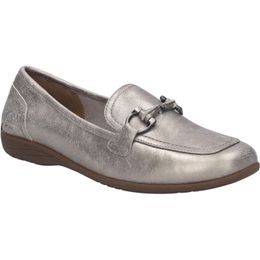 Josef Seibel Damen Ballerina "Fenja 34, champagner", Gr. 40, beige, Obermaterial: 100% Rindsleder Leather cow., Schuhe