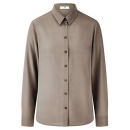Peter Hahn - Bluse aus 100% Seide, beige, Gr. 50 / XL - Seide