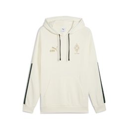 Puma Herren Hoodie "Borussia M&ouml;nchengladbach KING Hoodie Herren", beige, Gr. S, Obermaterial: 32% Polyester, 68% Baumwolle. Rippe: 3% Elasthan, 97%