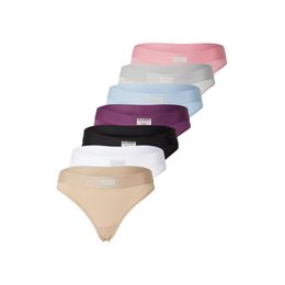 K by KARL LAGERFELD Karl Lagerfeld String Damen Gr&ouml;&szlig;e M nude / hellblau / graumeliert / lila / pink / schwarz / wei&szlig;