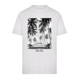 MisterTee Herren T-Shirt "MisterTee Herren Today Was A Good Day Tee", wei&szlig;, Gr. XS, bedruckt, 100% Baumwolle, Shirts