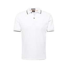 BOSS T-Shirt 'Passertip' Herren Gr&ouml;&szlig;e L schwarz / wei&szlig;