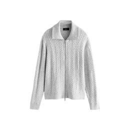 next Strickjacke Herren Gr&ouml;&szlig;e L graumeliert