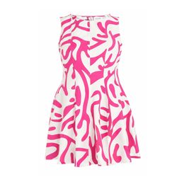 Guido Maria Kretschmer Women Kleid 'Isabelle' Damen Gr&ouml;&szlig;e 42 pink / wei&szlig; Sommerkleid