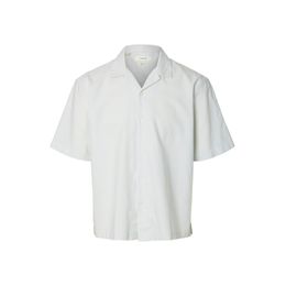 Selected Hemd Herren Gr&ouml;&szlig;e L grau / wei&szlig;