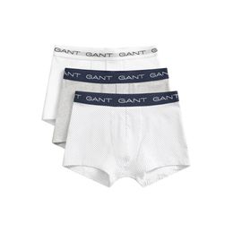 Gant Boxershorts Herren Gr&ouml;&szlig;e S navy / graumeliert / wei&szlig;