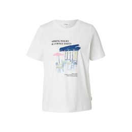 s.Oliver T-Shirt Damen Gr&ouml;&szlig;e L blau / oliv / rosa / wei&szlig;
