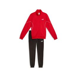 Puma Trainingsanzug Herren Gr&ouml;&szlig;e L rot / schwarz / wei&szlig;