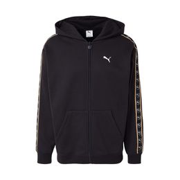 Puma Sweatjacke 'Ess' Herren Gr&ouml;&szlig;e L goldgelb / schwarz / wei&szlig;