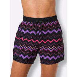 Damen Badeshorts, bunt, Gr. 38, Polyamid, Badehosen