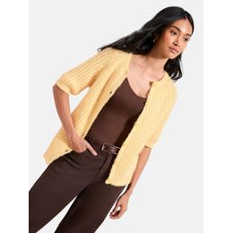Friends Like These Knit Cardigan female size XXL Yellow