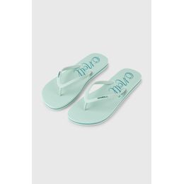 O`Neill O'NEILL Damen Zehentrenner "PROFILE LOGO SANDALS", Gr. 39, gr&uuml;n, Synthetik, Schuhe, sportlicher Stil, mit Gummilaufsohle, f&uuml;r warme Tage