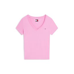 Tommy Jeans Shirt 'Low Slim' Damen Gr&ouml;&szlig;e XL pink