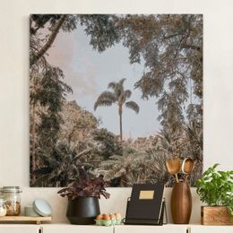 Bilderwelten Akustikbild Garten auf Madeira