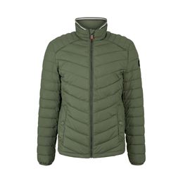 Tom Tailor Between-Season Jacket male size XXXL Khaki / White