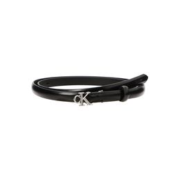 Calvin Klein G&uuml;rtel Damen Gr&ouml;&szlig;e 85 schwarz / silber