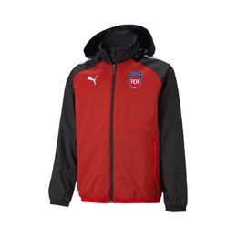 Puma Jacke Herren Gr&ouml;&szlig;e L blau / rot / schwarz / wei&szlig;