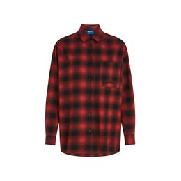 KARL LAGERFELD JEANS Blouse female size L Red / Black