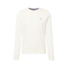 Gant Sweatshirt male size L Pearl white