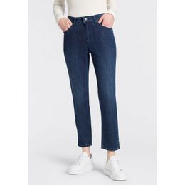 MAC Damen 7/8-Jeans "MELANIE 7/8 summer", blau, Gr. 36, Denim/Jeans, Obermaterial: 86% Baumwolle, 10% Polyester, 4% Elasthan, Jeans, Sommerliche