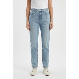 V&eacute;ro Moda VERO MODA Damen Skinny-fit-Jeans "VMROSIE MR SLIM ANK J NOOS RA3045", blau, Gr. M, unifarben, Denim/Jeans, Obermaterial: 99% Baumwolle, 1% Elasthan,