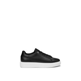 Marc O'Polo MARC O'POLO Herren Sneaker "aus edlem Rindleder", Gr. 44schwarz, Obermaterial: 100% Leder, unifarben, Schuhe