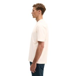 Marc O'Polo MARC O'POLO Herren T-Shirt "aus reiner Bio-Baumwolle"silky wei&szlig;, Gr. XL, unifarben, Obermaterial: 100% Baumwolle, Shirts