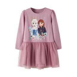 name it Kleid M&auml;dchen Gr&ouml;&szlig;e 92 navy / hellblau / braun / mauve